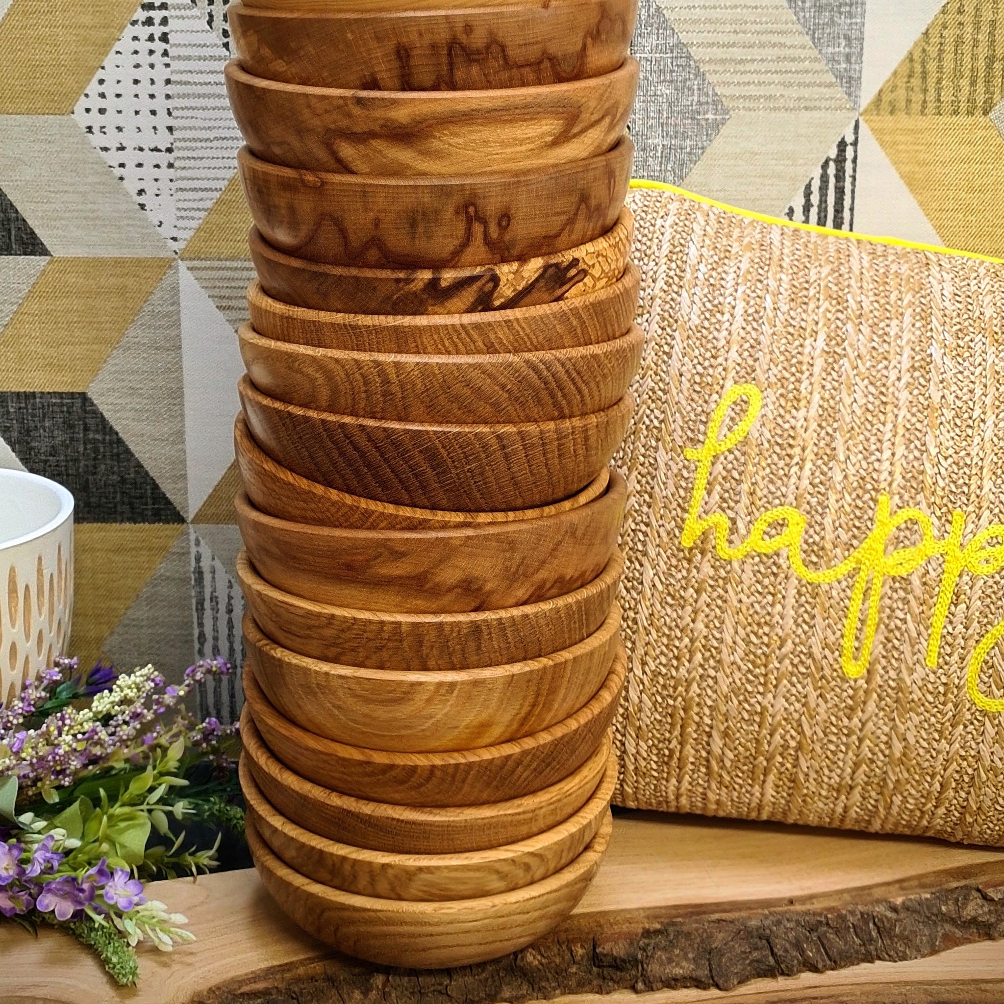 Artisan Wooden Snack Bowls - Crafted to Perfection, Served with Love ...